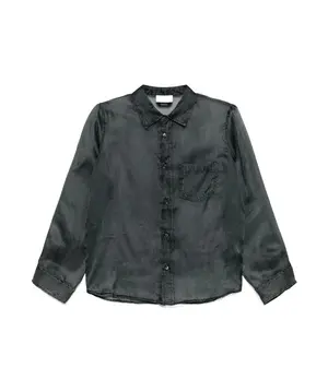 HAIKURE Sheer Detailed Long-sleeve Shirt