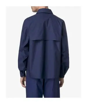 K-WAY Three-layers Poplin Jacket - Blue