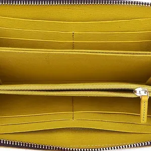 Fendi Gradient 'crayons' Wallet - Yellow