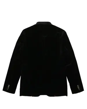 Emporio Armani Velvet Stand Collar Jacket