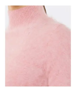 Sportmax Gubbio Mock Neck Jumper - Pink