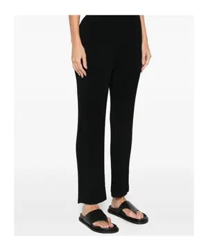 Issey Miyake Pleated Tapered-leg Pants