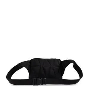 Versace Logo Plaque Quilted Belt Bag