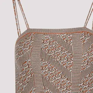 Valentino Garavani Geometric Print Tank Top