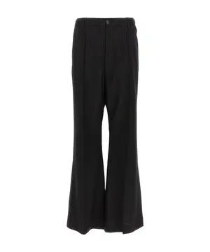 Marni Stitched Crease Flared Trousers