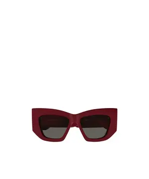 Alexander McQueen Cat Eye Frame Sunglasses - Black