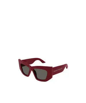 Alexander McQueen Cat Eye Frame Sunglasses - Black