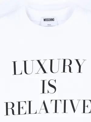 Moschino Short Sleeve Crewneck T-shirt