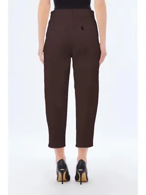 Liu Jo Rear Logo Detail Button Balloon Trousers