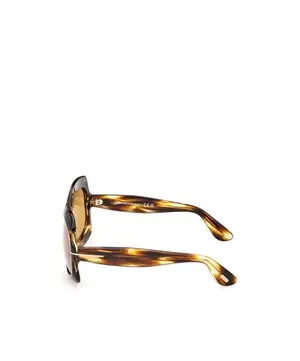 TOM FORD Oversized Frame Sunglasses - Nude