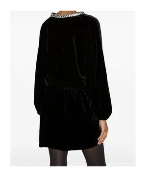 Isabel Marant Étoile Beniga Dress With Embellished Neckline