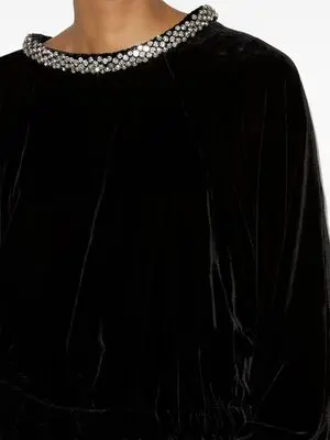 Isabel Marant Étoile Beniga Dress With Embellished Neckline