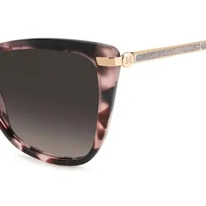 Carolina Herrera Cat Eye Full Rim Sunglasses - Black