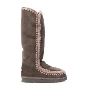 Mou Eskimo High-knee Boots - Black