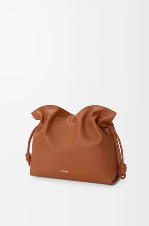 Loewe Flamenco Large Nappa Calfskin Shoulder Bag - Brown