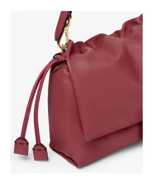 Fendi Mamma Baguette Medium Shoulder Bag - Red