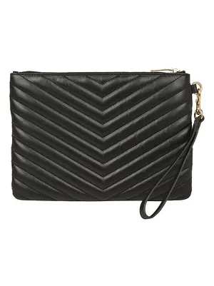 Saint Laurent Cassandre Matelassé A5 Pouch