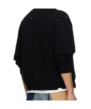Mihara Yasuhiro Graphic Knit Crewneck