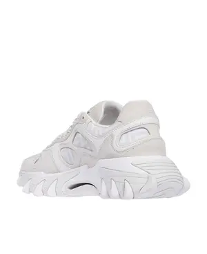 Balmain B Eats Paneled Sneakers - White