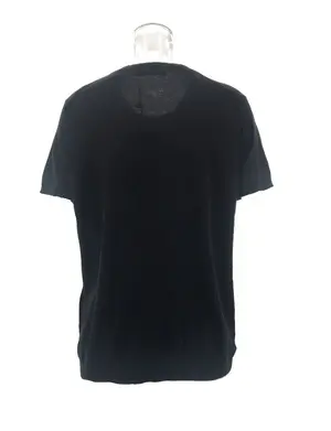 Max Mara Short Sleeve Crew Neck Sweater - Black