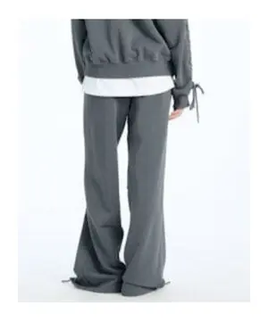 ROTATE BY BIRGER CHRISTENSEN Lace-up Detail Pants
