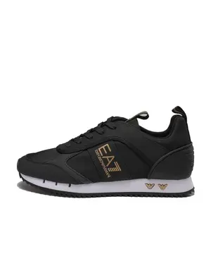 EA7 Logo-print Low-top Sneakers