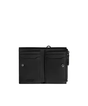 Montblanc Mini Vertical Wallet 6cc In Extreme Leather