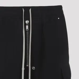 Rick Owens Drawstring Wide-leg Cargo Pants