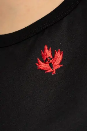 Dsquared2 Sleeveless Vest With Logo Detail