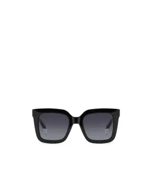 Missoni Pattern Temple Square Sunglasses - Black