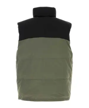 A.p.c. Logo Printed Zipped Padded Vest