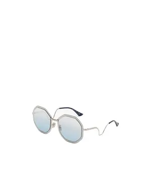 Marni Kamiora Mine Silver Tone Octagonal Sunglasses