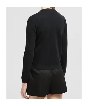 Moncler Embroidered Logo Button-up Cardigan
