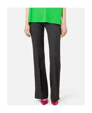 AMI Paris Mid-rise Flared Tailored Trousers