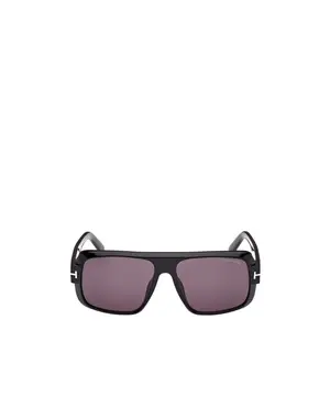 TOM FORD Turner Aviator Frame Sunglasses - Gray