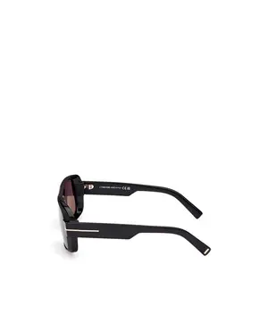 TOM FORD Turner Aviator Frame Sunglasses