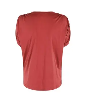 Isabel Marant Étoile Round Neck Short Sleeve Top