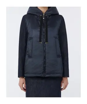 Max Mara Greengo Hooded Gilet - Midnight Blue
