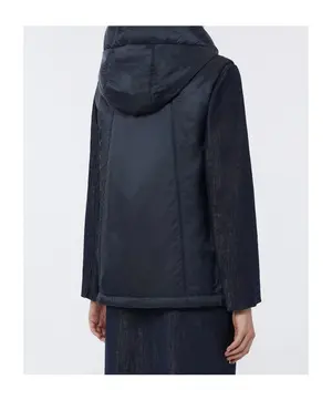 Max Mara Greengo Hooded Gilet - Midnight Blue