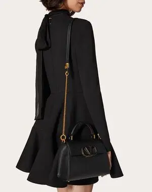 Valentino Garavani Vsling Foldover Top Small Tote Bag