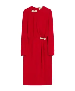 Valentino Garavani Embellished Midi Dress