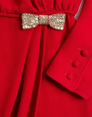 Valentino Garavani Embellished Midi Dress