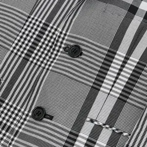 Burberry Single-breasted Checked Blazer