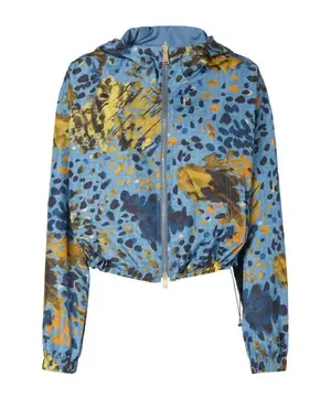 Fendi Printed Reversible Hooded Jacket - Multicolour