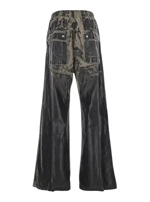 Rick Owens Geth Belas Distressed Trousers - Black