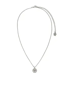 Versace Medusa Pendant Necklace - Silver