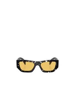 Prada Cat Eye Sunglasses - Yellow