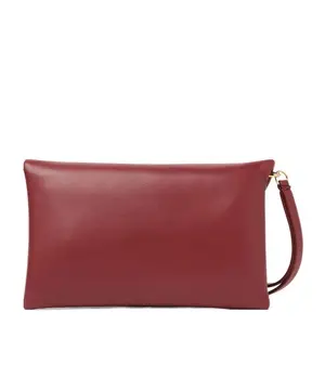 Fendi Mamma Baguette Pouch - Red