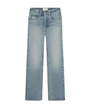 FRAME The Vertical Straight-leg Jeans - Gray