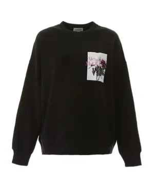 Alexander McQueen Patterned Crewneck Sweater